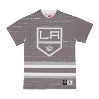 Mitchell & Ness Homme, Tops, Multicolore, Taille: M NHL Jumbotron 3.0 Tee Los Angeles