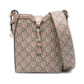 Gucci Shadow Mini Bucket Bag Umh&auml;ngetasche - - Bags - Damen - Braun - ONE SIZE
