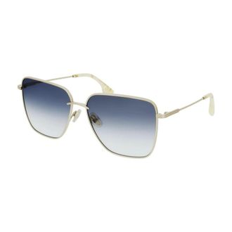 Victoria Beckham Femme, Accessoires, Jaune, Taille: ONE Size Lunettes de soleil &agrave; monture m&eacute;tallique