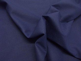 CRS Fur Fabrics Qualität Uni 60 Sq Reine Baumwolle Gewebematerial - Königsblau - Blau, 1 Mtr - 144cmx100cm