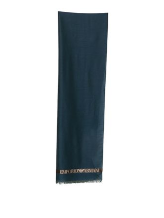 Emporio Armani &Eacute;charpe - Gris