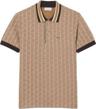 Lacoste Poloshirt Lacoste Classic Fit Monogramm Polo