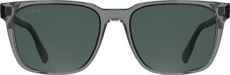 Lacoste L6077S 035 TRANSPARENT GREY 55/18/145 Herren Sonnenbrillen