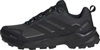 adidas Damen Terrex Skychaser AX5 Gore-TEX Hiking Shoes, Carbon/Core Black/Semi Flash Aqua, 40 2/3 EU