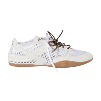 Miu Miu Allacciate Sneakers - - Shoes - Damen - Wei&szlig; - 36 1/2 EU