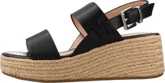 Stonefly Stonefly, Femme, Chaussures, Noir, Taille: 39 EU Ivory 3 Sandale compens&eacute;e
