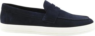 Geox Homme, Chaussures, Bleu, Taille: 43 EU Mocassins