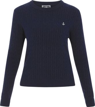 Dreimaster Dreimaster Pullover Frauen Marine