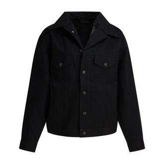 Balenciaga Klassische Jeansjacke - - Jackets - Damen - Schwarzk - M