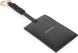 Calvin Klein Schl&uuml;sseletui Calvin Klein Foil Logo Lacing Cardcase Charm LV04F1259G Schwarz