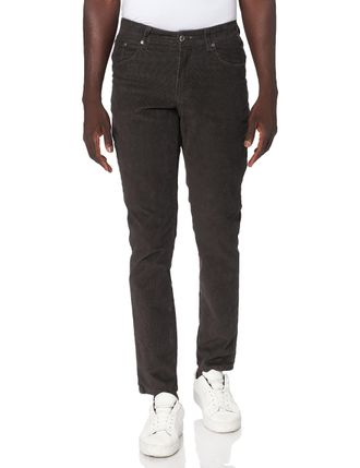 Hackett Mens Cord 5 Pkt Pants, 9gymid Grey, 33W/32L