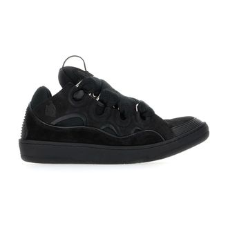 Lanvin Homme, Chaussures, Noir, Taille: 45 EU Curb Baskets