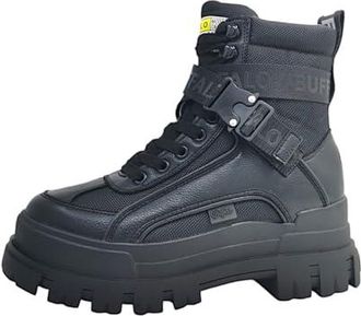 Buffalo Aspha Com1 Bottes tendance pour femme, Noir, 41 EU