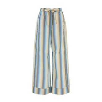 Ganni Ombre Stripe Elasticated Hosen - - Trousers - Damen - Mehrfarbig - S