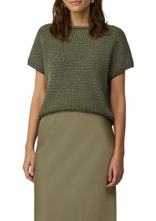 s.Oliver Black Label s.Oliver &Auml;rmelloser Pullover im Relaxed Fit