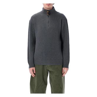 J.W.Anderson Half Zip Jumper - - Knitwear - Herren - Grau - L