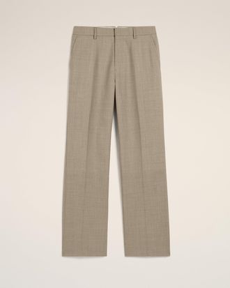 Ami Ami Paris - Straight-Fit-Hose aus Wolle in Beige Grau - Gr&ouml;&szlig;e: 36 - f&uuml;r Herren