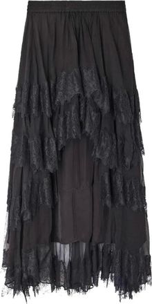 Mes Demoiselles... Femme, Jupes, Noir, Taille: 36 FR Dana Maxi Skirt