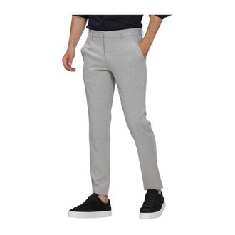 Pla&icirc;n Joshpl 826 Steel Grey Melange - - Trousers - Herren - Grau - W33 L32