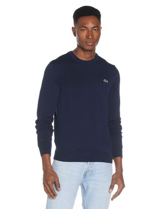 Lacoste Herren-Pullover, Regular Fit, Marine, Small