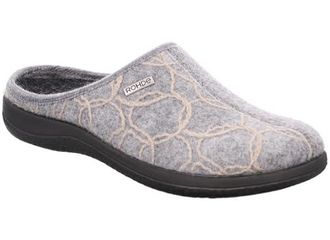 Rohde Chaussons Femme Bari 6544, Pointure:37 EU, La Couleur:Gris