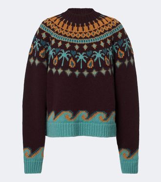 Alanui Pull Sweet Winter en laine vierge