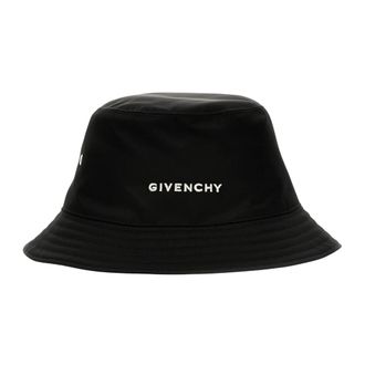 Givenchy Logo Nylon Bucket Hat - - Accessories - Herren - Schwarzk - 57 CM