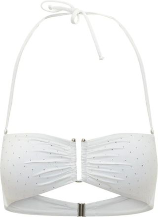 Sundek Femme, Maillots de bain, Blanc, Taille: 40 FR Haut de Bikini Bandeau