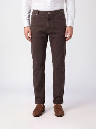 Brunello Cucinelli Straight-Fit-Jeans aus Baumwolldenim im Five-Pocket-Stil