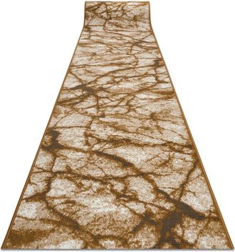RugsX L&auml;ufer bcf morad Marmur Marmor griechisch beige / grau gold 90 cm beige 90x300 cm