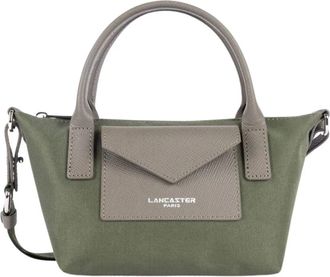Lancaster Mini sac &agrave; main Smart KBA - Femme - Sacs - Vert - Taille: ONE Size