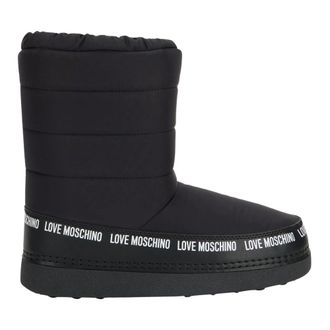 Love Moschino Botte de neige &agrave; logo - Femme - Sport - Noir - Taille: 37 EU