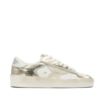 Golden Goose Goldene Stardan Leder Sneakers Italien - - Shoes - Damen - Mehrfarbig - 39 EU
