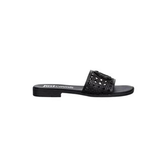 Just Cavalli Lederslipper - - Shoes - Damen - Schwarzk - 38 EU
