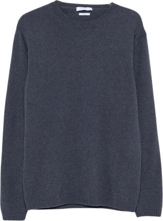 Daniele Fiesoli Pullover mit Rundhalsausschnitt aus Wolle - - Knitwear - Herren - Grau - L
