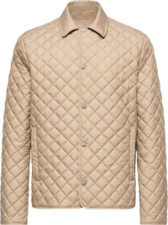 Moncler Moncler Surchemise Matelass&eacute;e Avrelie, Homme, Beige, Taille: 0