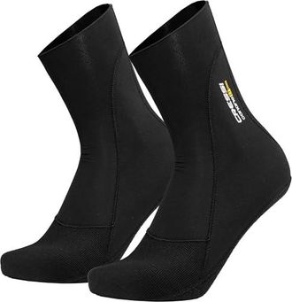 Cressi Canarie Lt 2 Mm, Nero, L Chaussettes de plongée, Noir/Noir, L Mixte