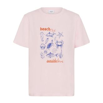 Saint Tropez LonetteSZ T-Shirt - Femme - Tops - Rose - Taille: 46 FR