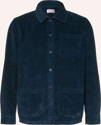Nowadays Nowadays Cord-Overshirt blau