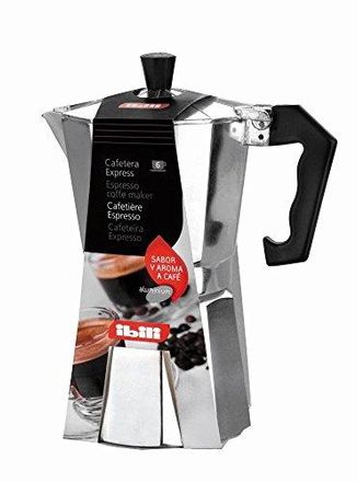 Ibili Ibili - Cafeti&egrave;re Express Bahia 3 Tasses, 150 ml, Aluminium