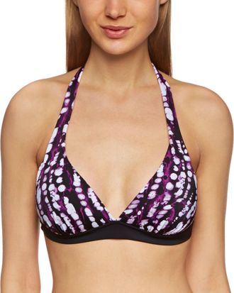 Dorina Marie Meili Damen Bikin Oberteil MMS13S0374, Gr. 42/44 (L), Mehrfarbig (Purple Graphic)
