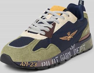 Aeronautica Sneaker mit Logo-Detail Modell Napoli