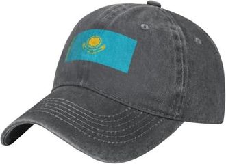 Generic Casquettes Sport Drapeau du Kazakhstan Casquette Protégeant Soleil Sunhat Anti-UV pour Homme Été Femme