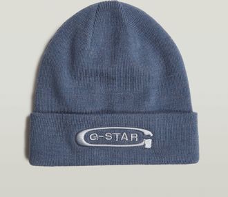 G-Star Originals Artwork Long Beanie - Mittelblau - Herren