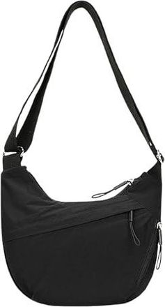 Generic Poche D&eacute;paule L&eacute;g&egrave;re Pour Femme, Poche D&eacute;paule En Nylon Pour Femme | Sac &Agrave; Bandouli&egrave;re R&eacute;glable En Nylon Ba D&eacute;paule L&eacute;ger | Petit Sac Hobo Spacieux &Agrave; 