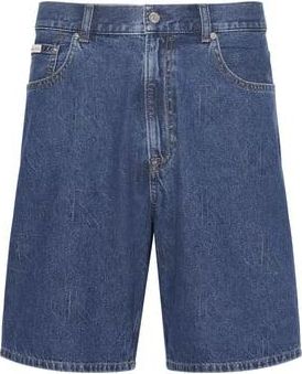 Calvin Klein Short jean droit en coton
