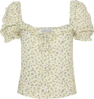 Mar De Margaritas Femme, Blouses et Chemises, Multicolore, Taille: 40 FR Letizia Top