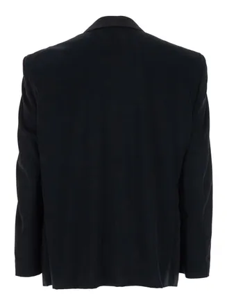 Balenciaga Mens Jacket Wool Black Blazers