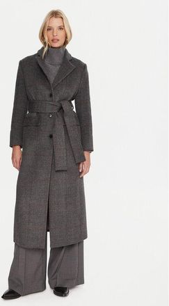 Marella Wollmantel Giostro 2523016162 Grau Regular Fit