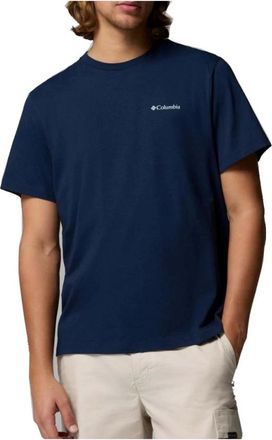 Columbia Homme, Tops, Bleu, Taille: M CSC Logo Back Tee